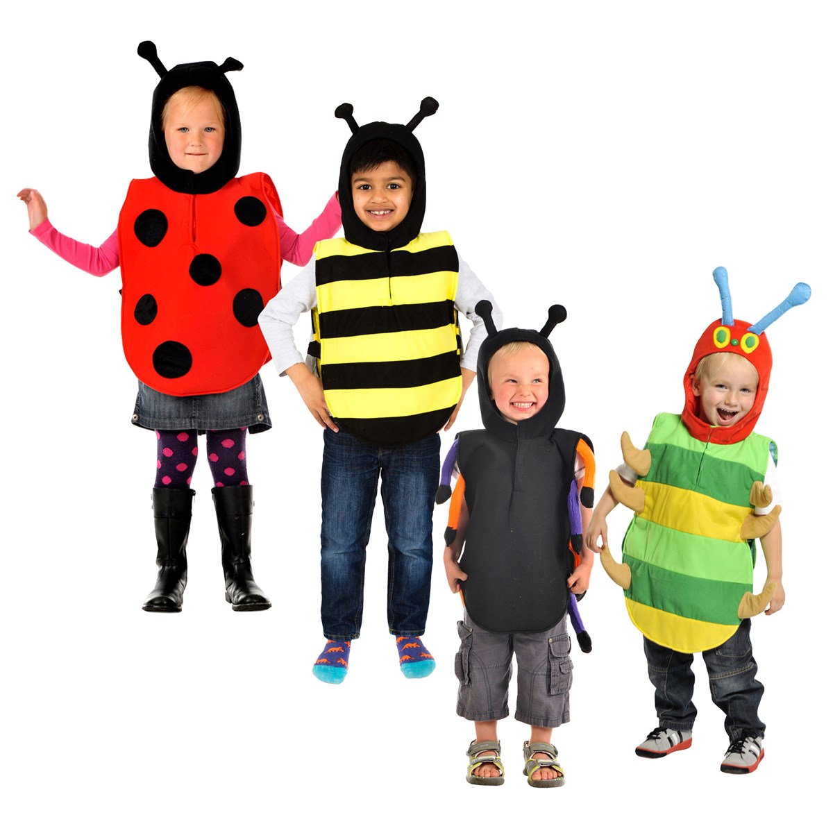 Utklädning Insekter 4 olika | ABA Skol