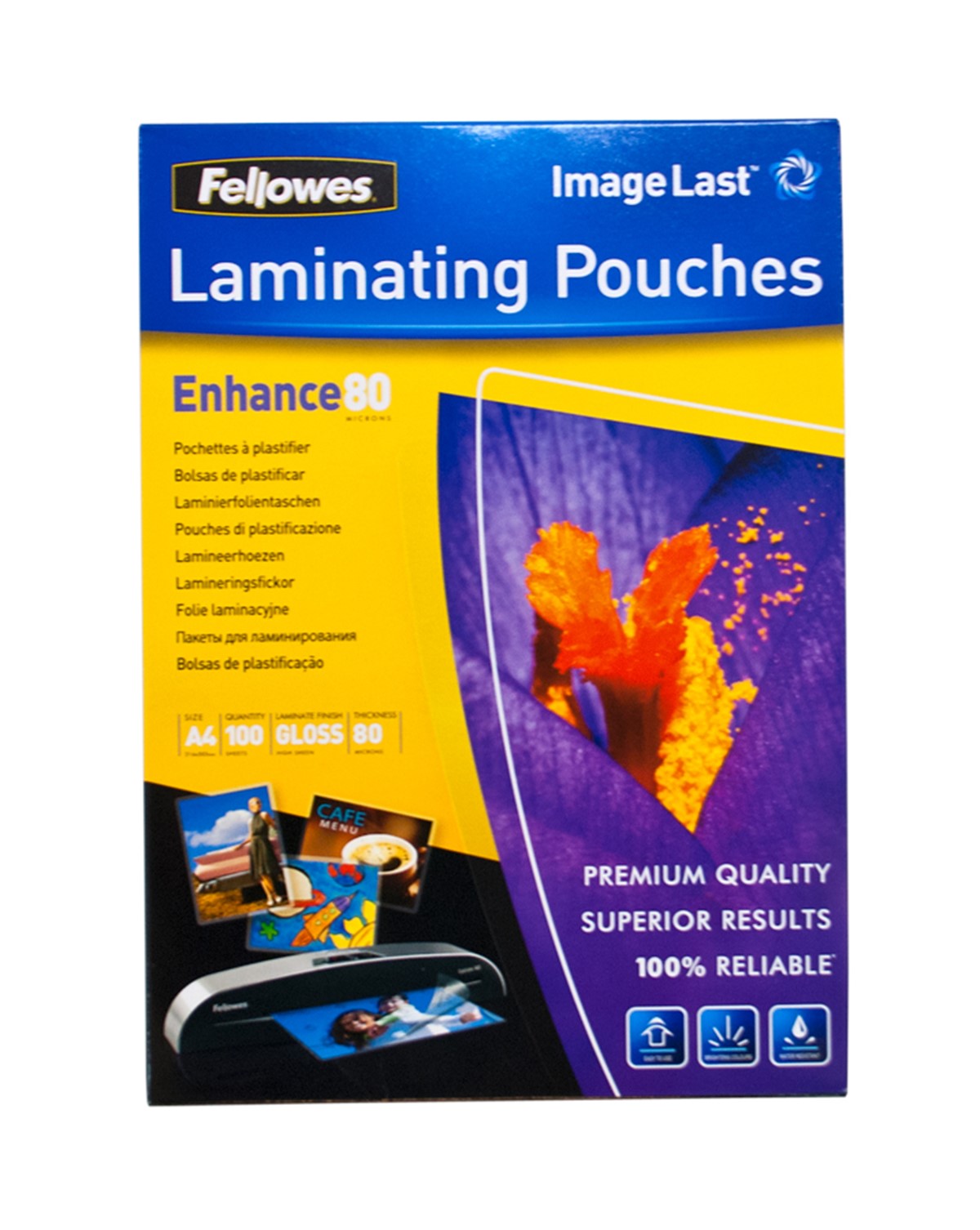 Laminat A4 klar 75 mic 100 st | ABA Skol