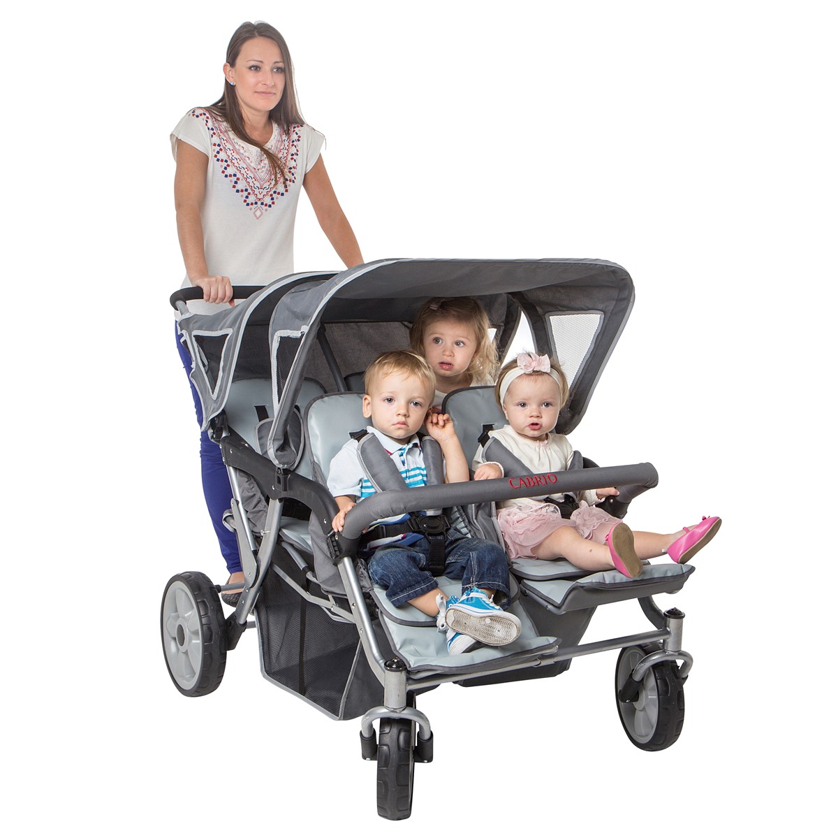 Cabrio Sulky för 4 barn | ABA Skol