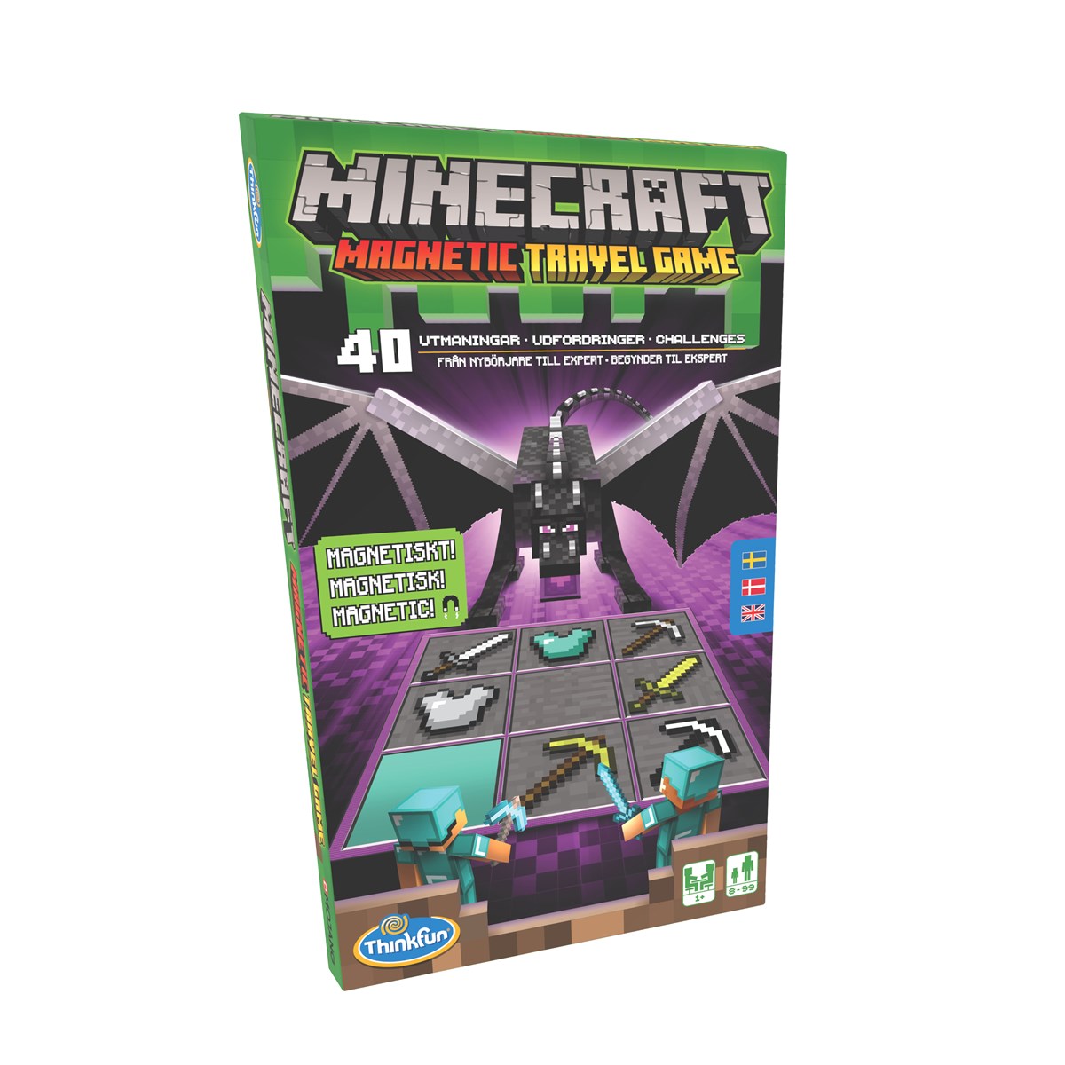 Minecraft Magnetiskt spel | ABA Skol